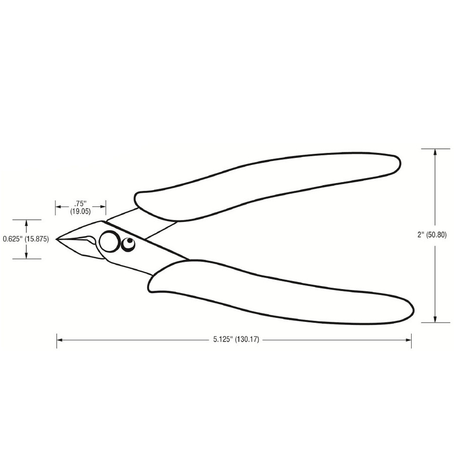 Precision Narrow Head Flush Cut Nipper