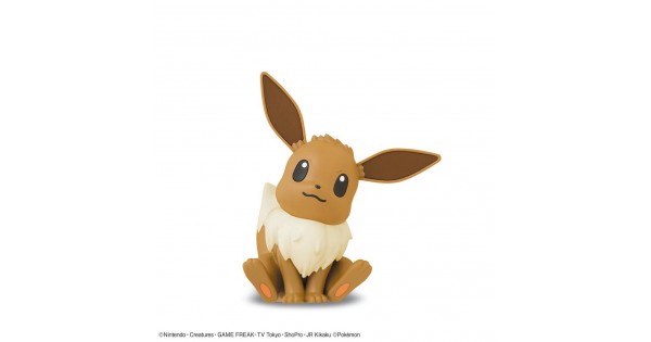 Bandai Pokemon Model Kit Quick Eevee/Evoli