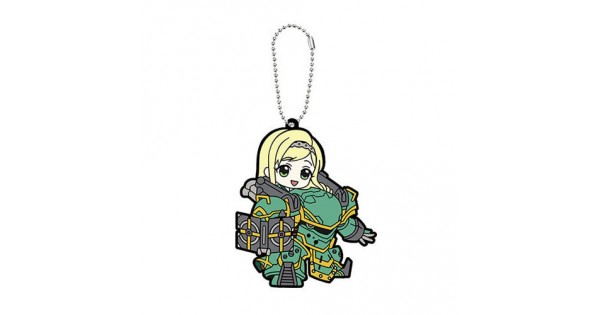 New Sakura Wars Capsule Rubber Mascot - Clarissa Snowflake