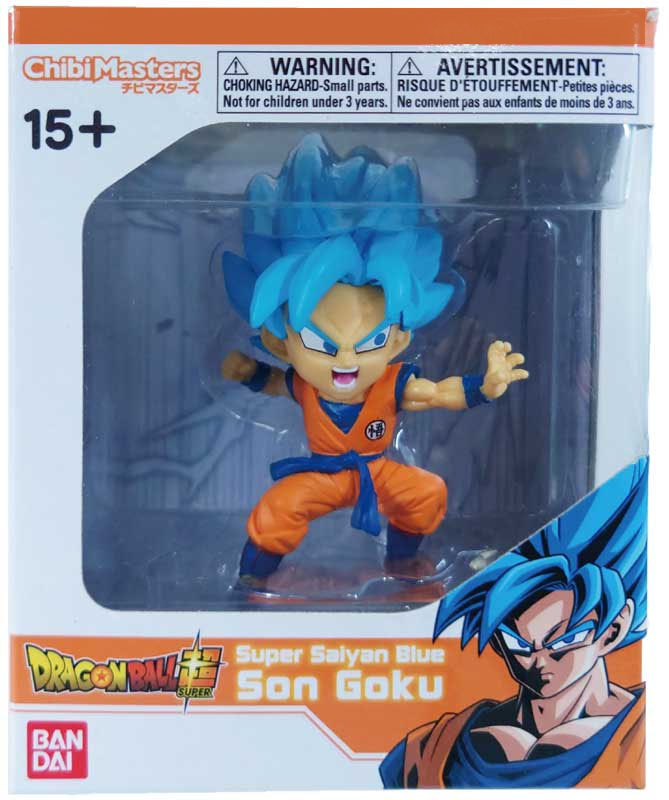 Dragon BallZ Super Chibi Masters Mini Figure - Super Saiyan Blue Son Goku