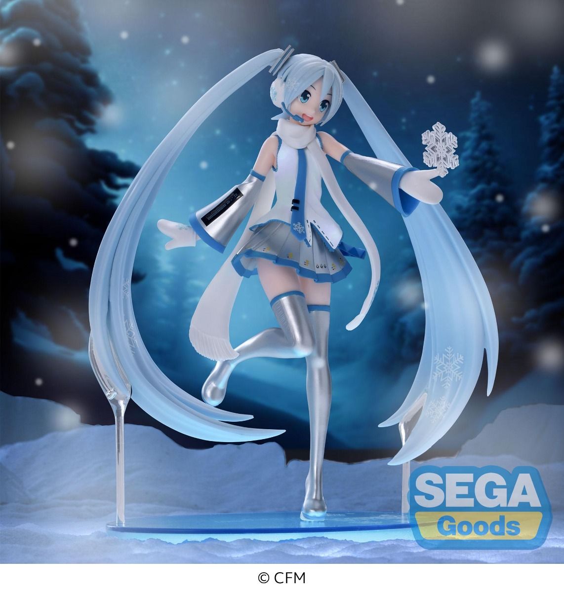 Hatsune Miku Series Luminasta Snow Miku Sky Town Figure