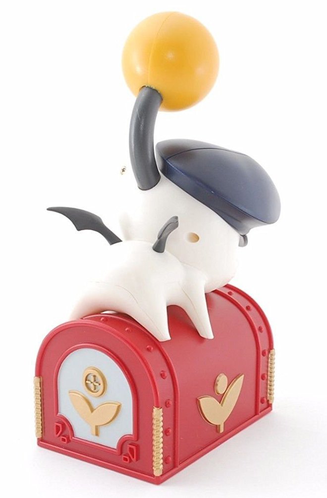 02-82700 Final Fantasy XIV: A Realm Reborn Moogle Mail Box Projection Clock
