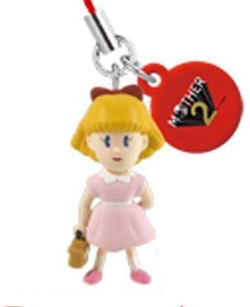 02-81226 Mother 2 (Earthbound) Mini Mascot Strap Swinger 200y - Paula