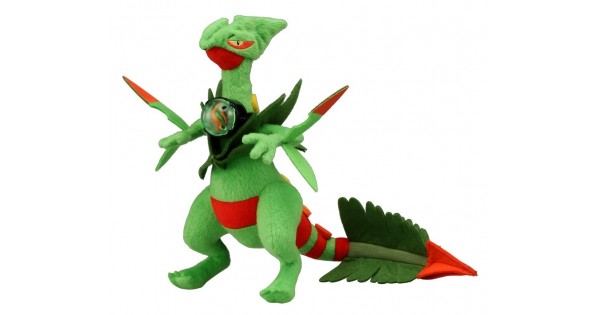 Takara Tomy Pokemon Mega Shinka Soft Plush Mega Sceptile