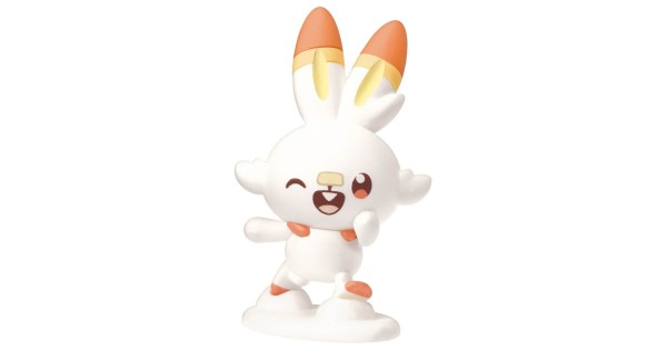 Takara TOMY Pokemon Poke Peace Doll Balloon Scorbunny