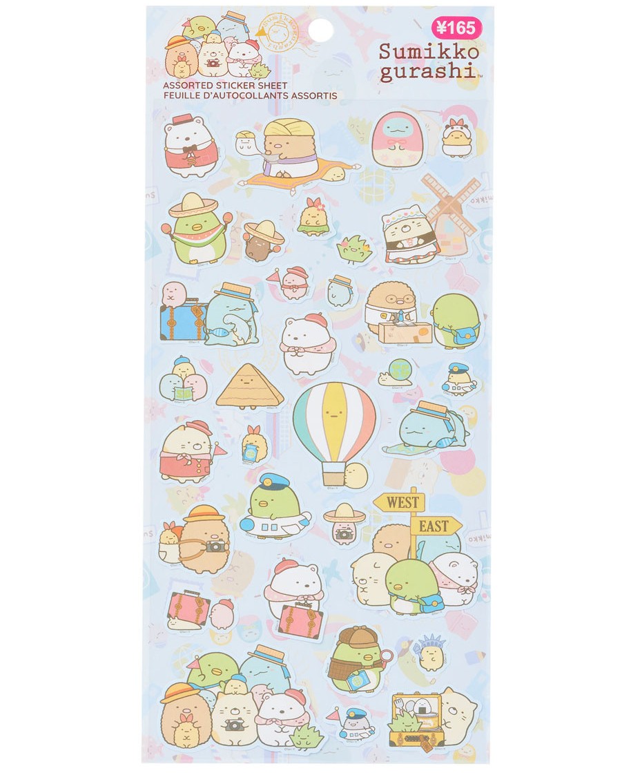 Sticker Sheet - Sumiko Gurashi