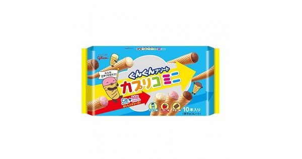 Glico Caplico Mini Ice Cream Snacks - 10 pcs 2.91 Oz (82.5 g)
