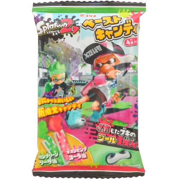 Splatoon 2 Gummy Paste Candy with Sticker