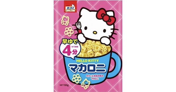 Hello Kitty Shaped Macaroni