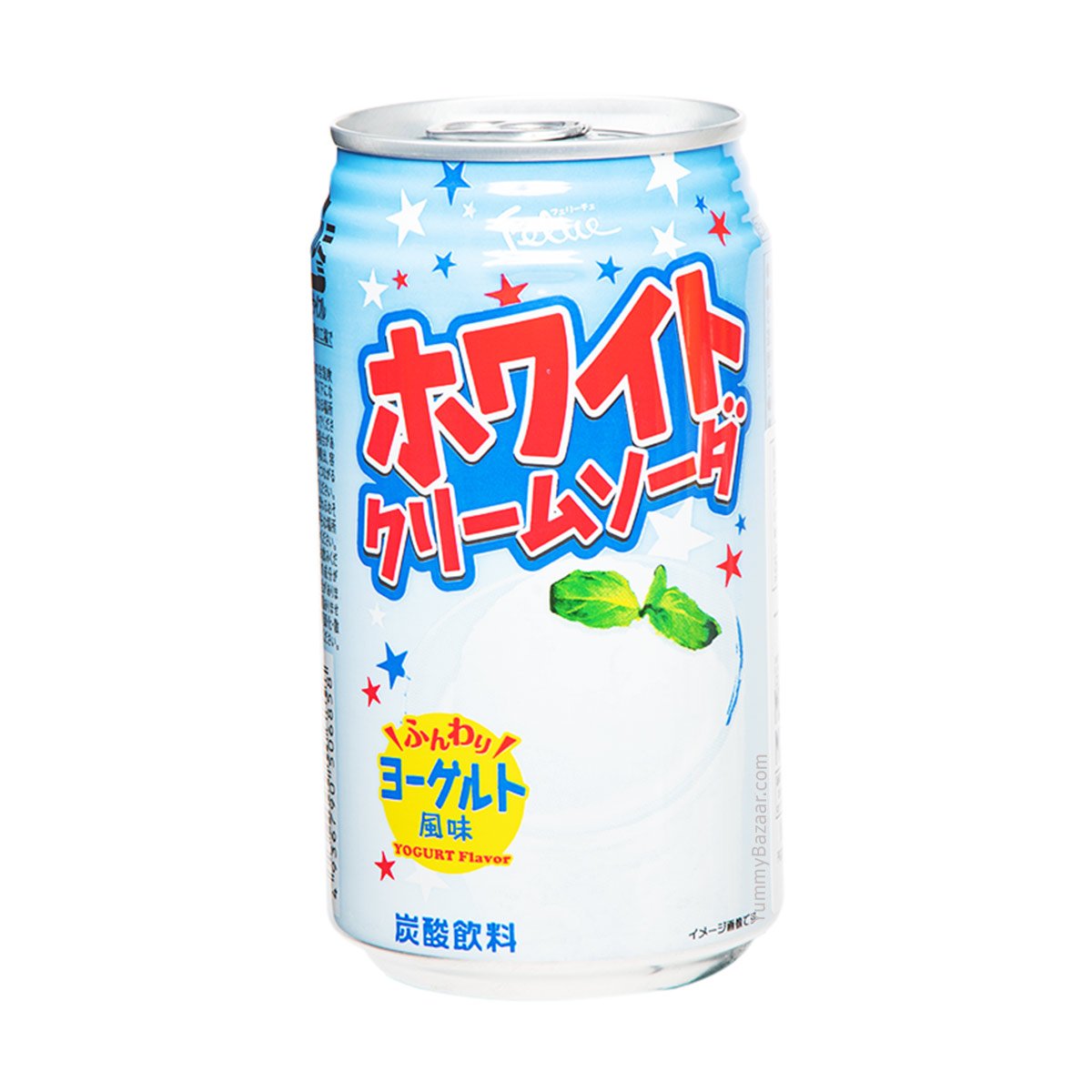 Felice White Cream Soda Carbonated Beverage 11.83 Fl Oz (350 ml)