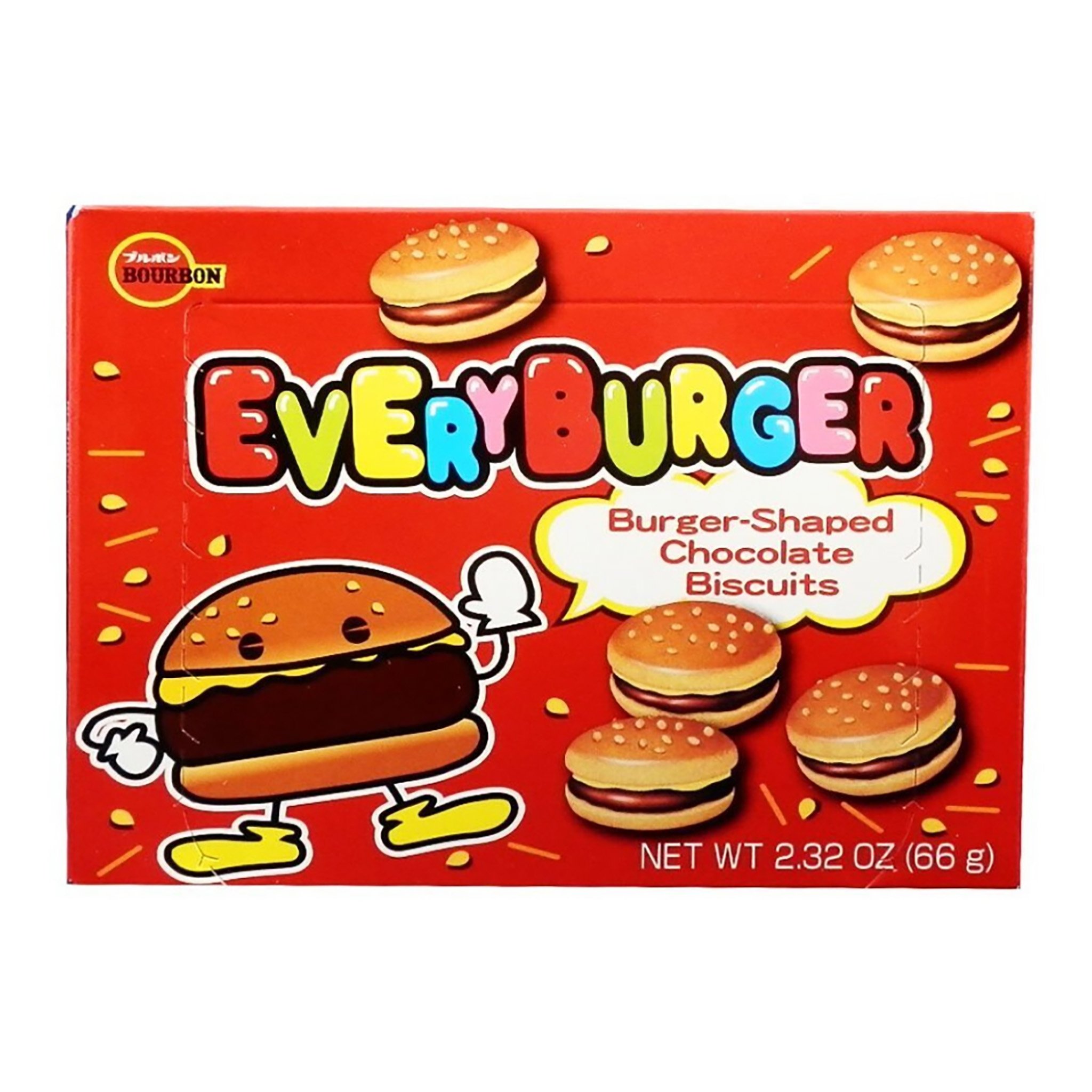 Bourbon Every Burger Chocolate Cookie 2.32 Oz 66g