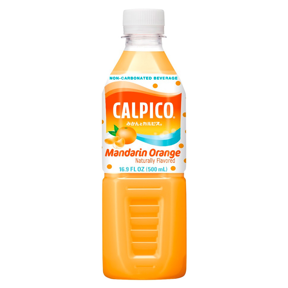 Calpico Mandarin Orange 16.9 Fl Oz (500 ml)