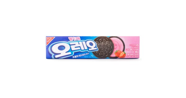 OREO Strawberry Cream Cookie 3.53 oz (100g)