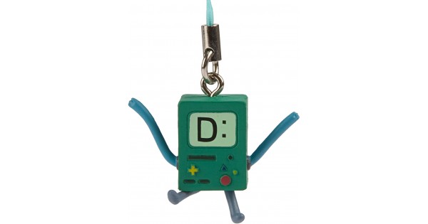 CM-81774 Adventure Time Mini Figure mascot Strap 200y - Beemo (Sad Version)